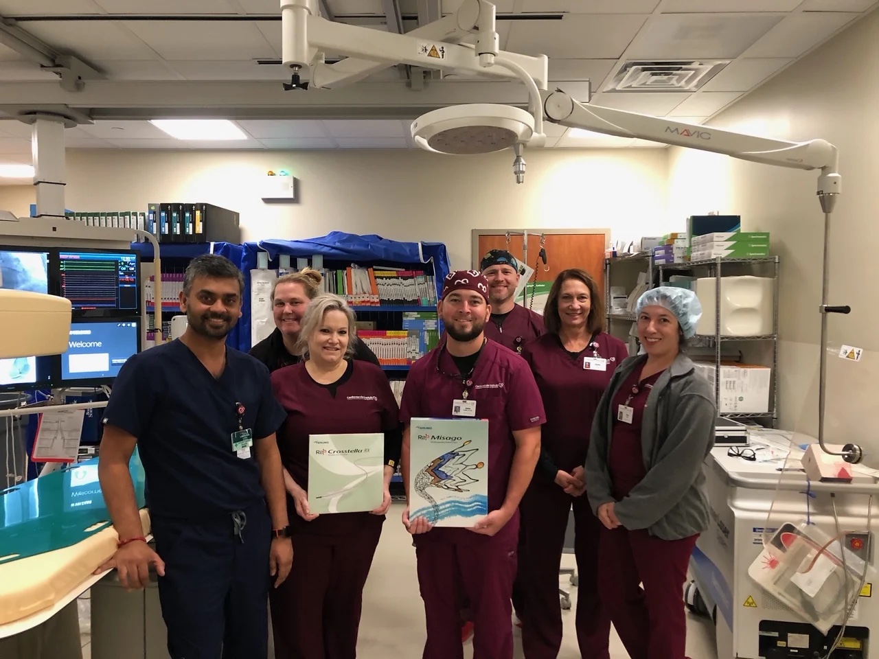 World’s First MISAGO Stent Procedure Performed by CIS Louisiana